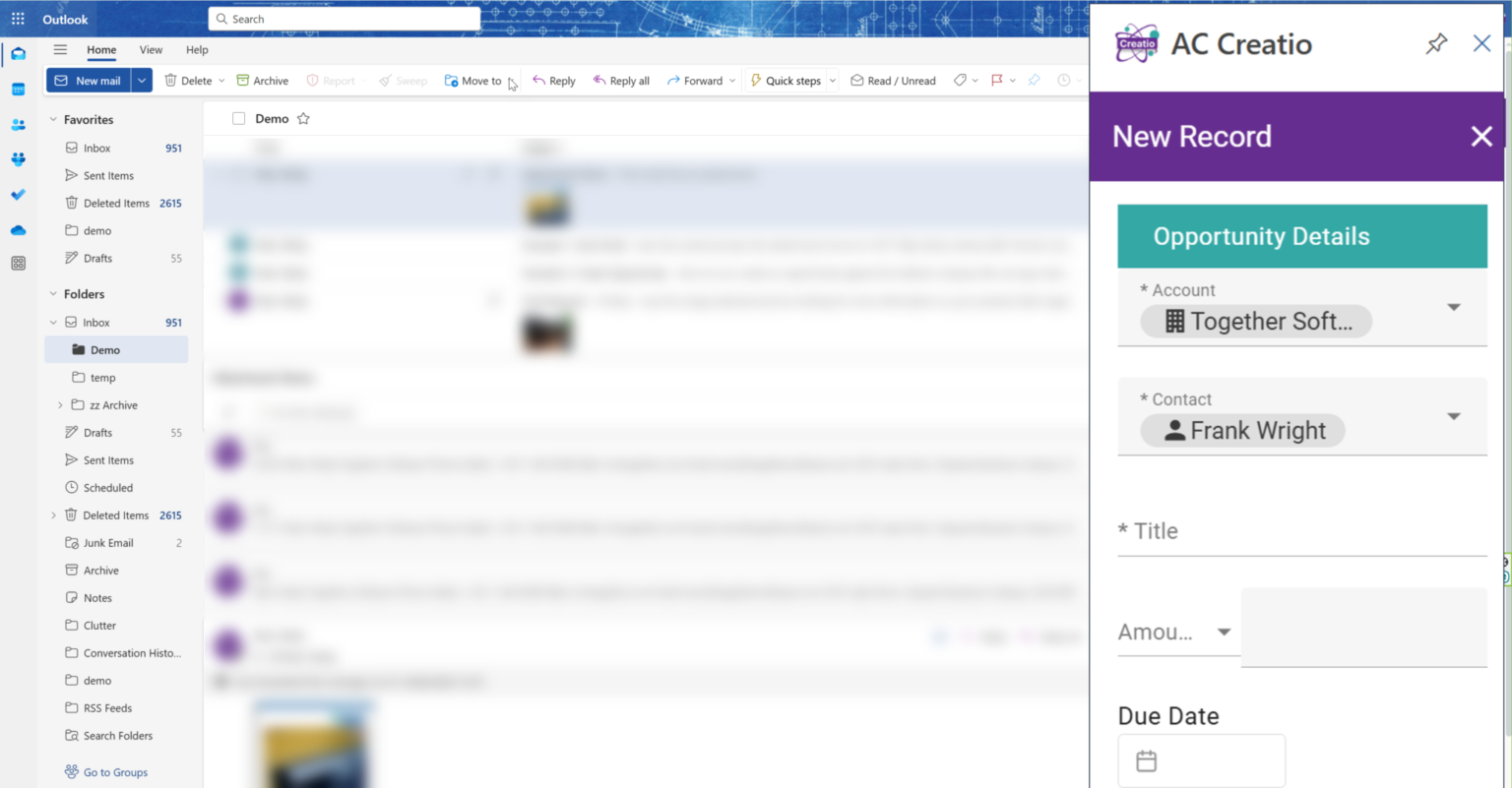 Outlook Integration for Creatio: Enhance Your Productivity